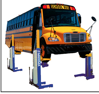 Battery Operated Mobile Column Lifts |MAXIMA Products